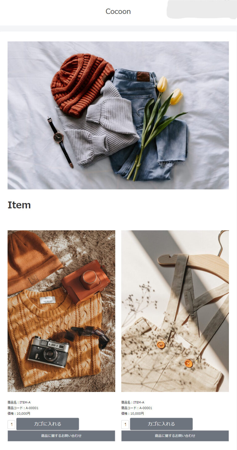 Cocoon | WordPress de EC